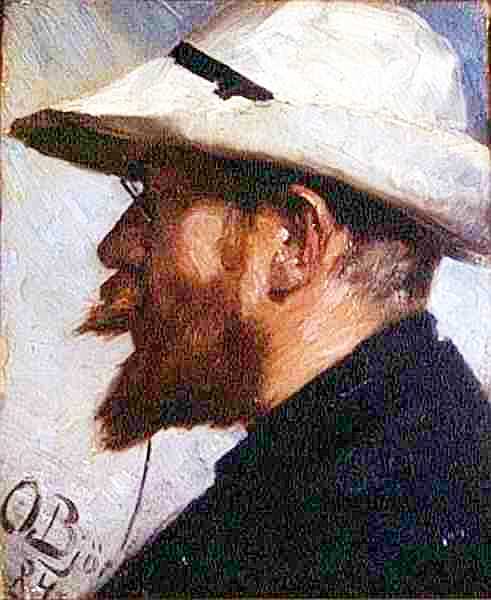 Kroyer : P.S. Kroyer painted by Oscar Bjorck - Fine Art Reproduction ...